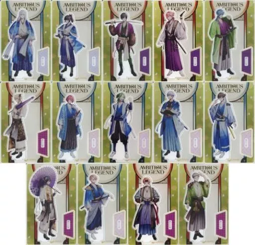 Miscellaneous goods 14 Types Set "B-PROJECT Trading Acrylic Stand ...