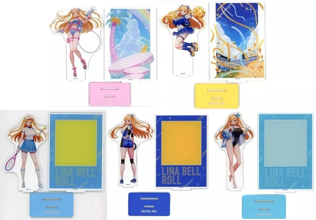 Acrylic Stand / Acrylic Panel 5-Type Set, Three Dimensional Acrylic ...