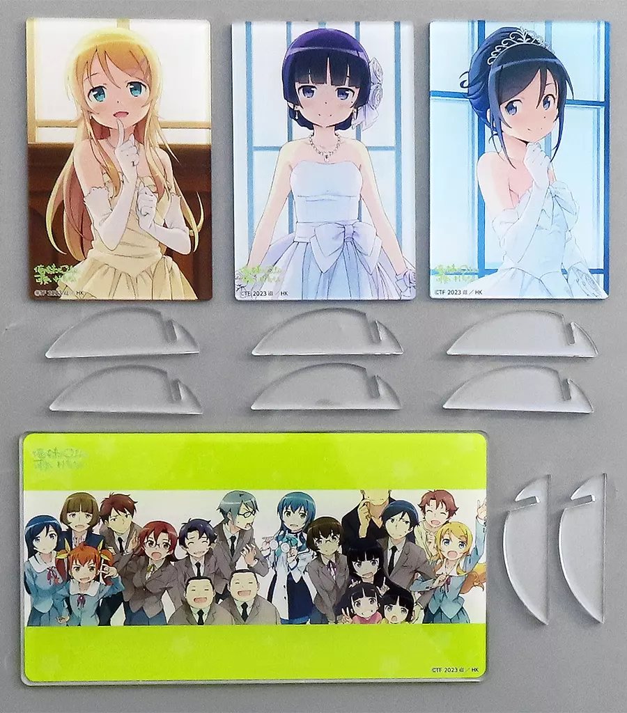4-Type Set Acrylic Plate "KUJI Hikido Ore no Imouto ga Konna ni Kawaii ...
