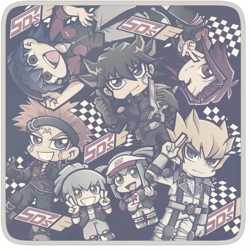 Team 5 Ds (WRGP Victory Memorial Deformed) Full Color Hand Towel "Yu-Gi ...