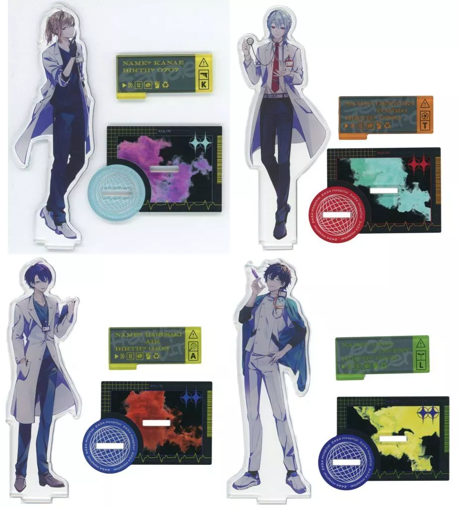 Acrylic Stand / Acrylic Panel All 4 Types Set Acrylic Stand "DMM ...