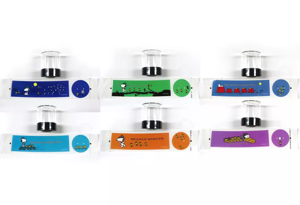 6-Type Set "Korokoro Snoopy Beagle Scout Stained Glass Light" | Goods ...