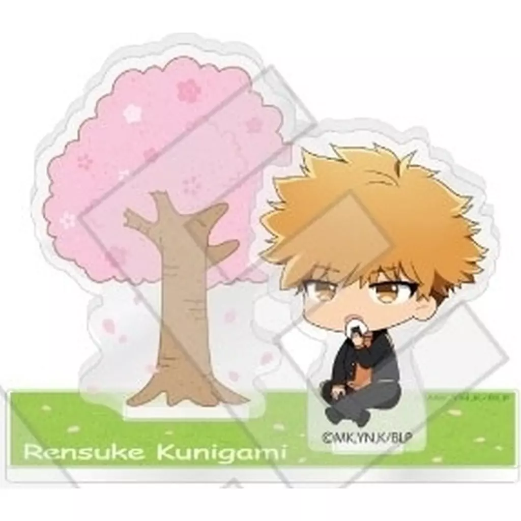 Acrylic Stand / Acrylic Panel Rensuke Kunigami "Blue Rock Trading Chibi ...