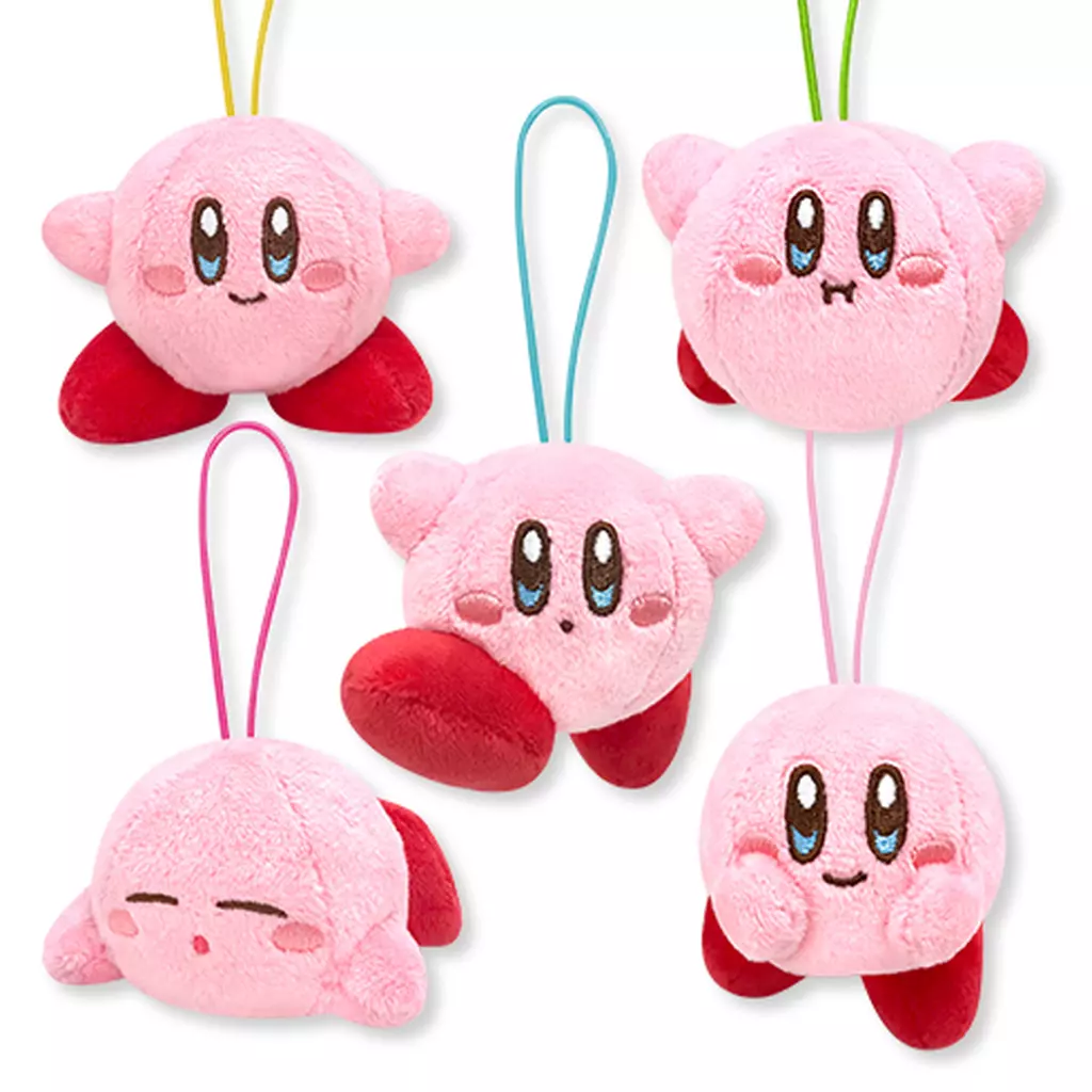 All 5 types set mascot petchi "Hoshi-no Kirby" Taito limited | Goods ...