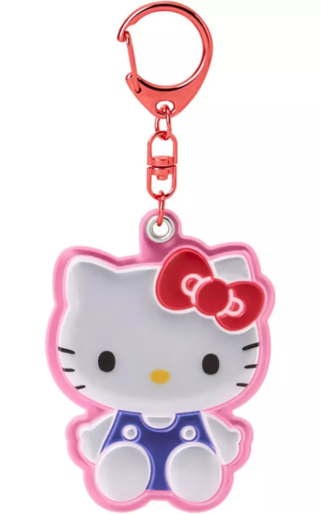 Miscellaneous goods Hello Kitty reflective name key holder "Sanrio ...
