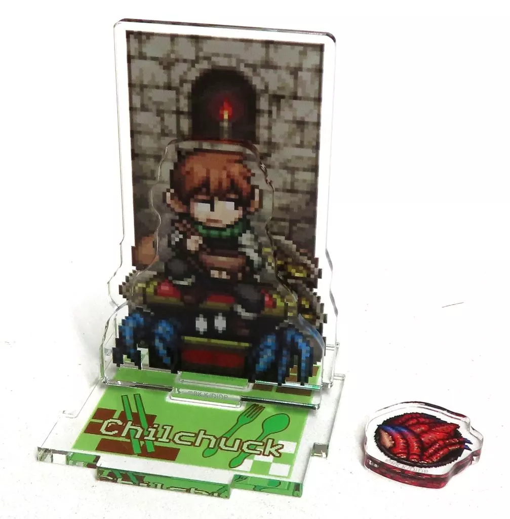 Acrylic Stand / Acrylic Panel Chill Chuck "Delicious in DUNGEON Trading ...