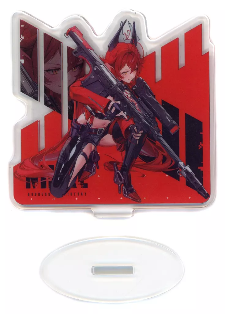 Acrylic Stand / Acrylic Panel Red Hood Double-Sided Battle Acrylic Stand One "Goddess of Ichiban ...