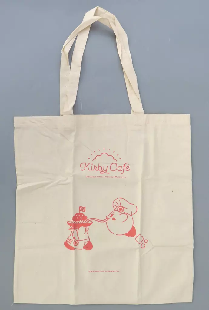 "Hoshi-no Kirby Kirby Cafe" is a large cotton tote bag for Kirby ...
