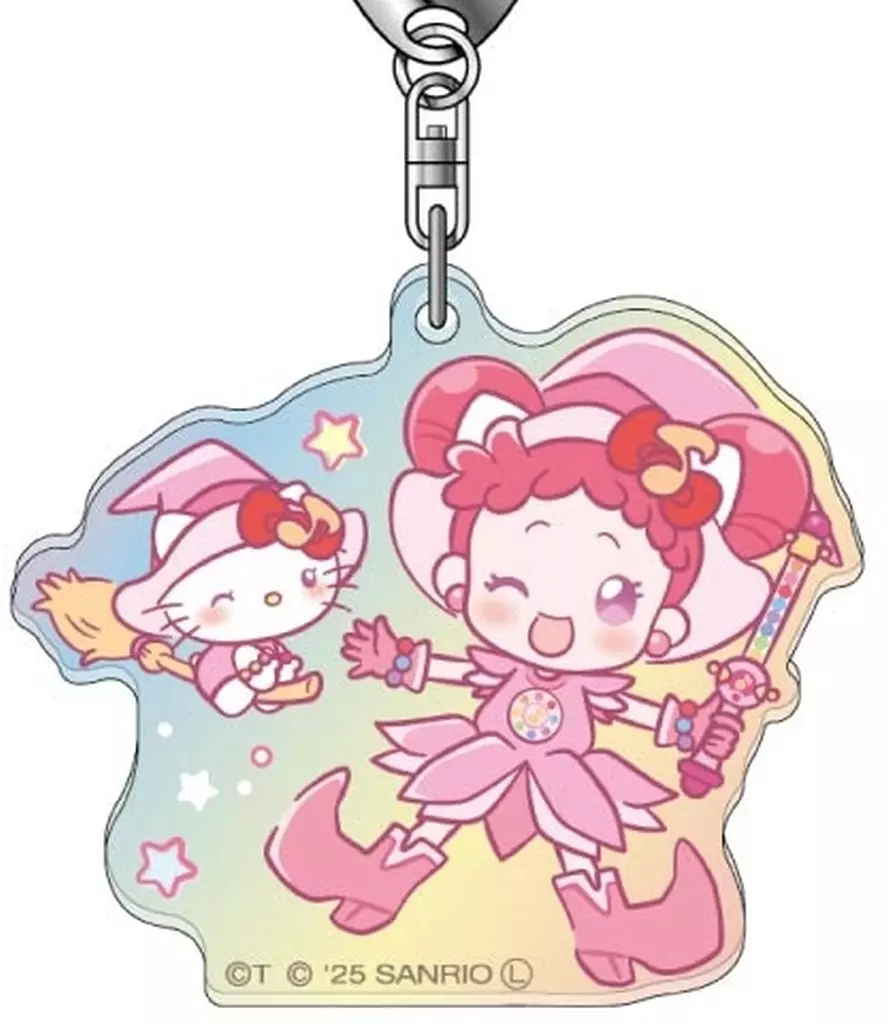 1. Drope x Hello Kitty Acrylic Key Holder Aurora Type "Magical DoReMi x ...