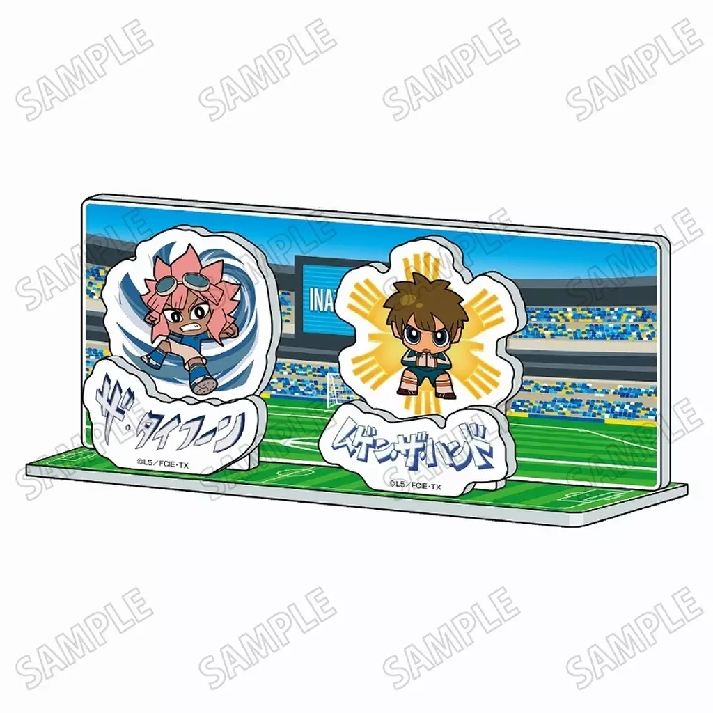 [New] Jousuke Tsunami & Tachimukai Yuuki Mini Acrylic Diorama "INAZUMA ...