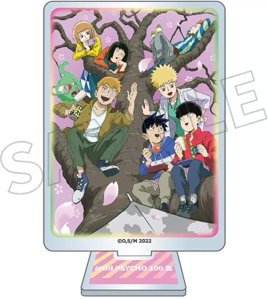 Acrylic Stand / Acrylic Panel Gathering (cherry blossom viewing) "Mob ...