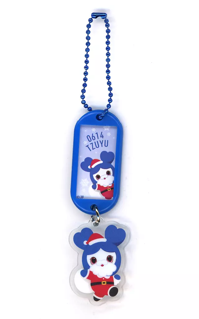 Chou Tzu-yu (TZUVELY) name tag key holder "TWICE KUJI 2024" D Prize ...
