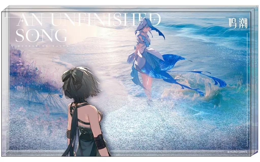 Shorekeeper 3 (3) Unfinished Song Glitter Acrylic Block "Meshio ...