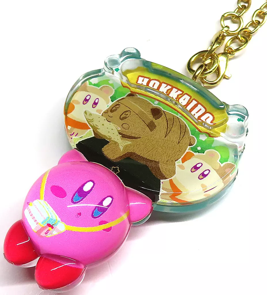 Kirby (Kuma) Local Puru Clear Key Holder "Hoshi-no Kirby" limited to ...