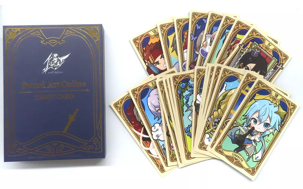 Group SAO Game 10th anniversary official tarot card "SWORD ART ONLINE ...