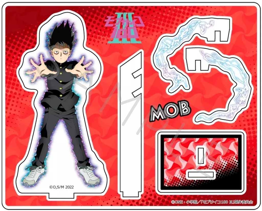 A. Shigeo Kageyama Acrylic Stand "Mob Psycho 100 III" | Goods ...