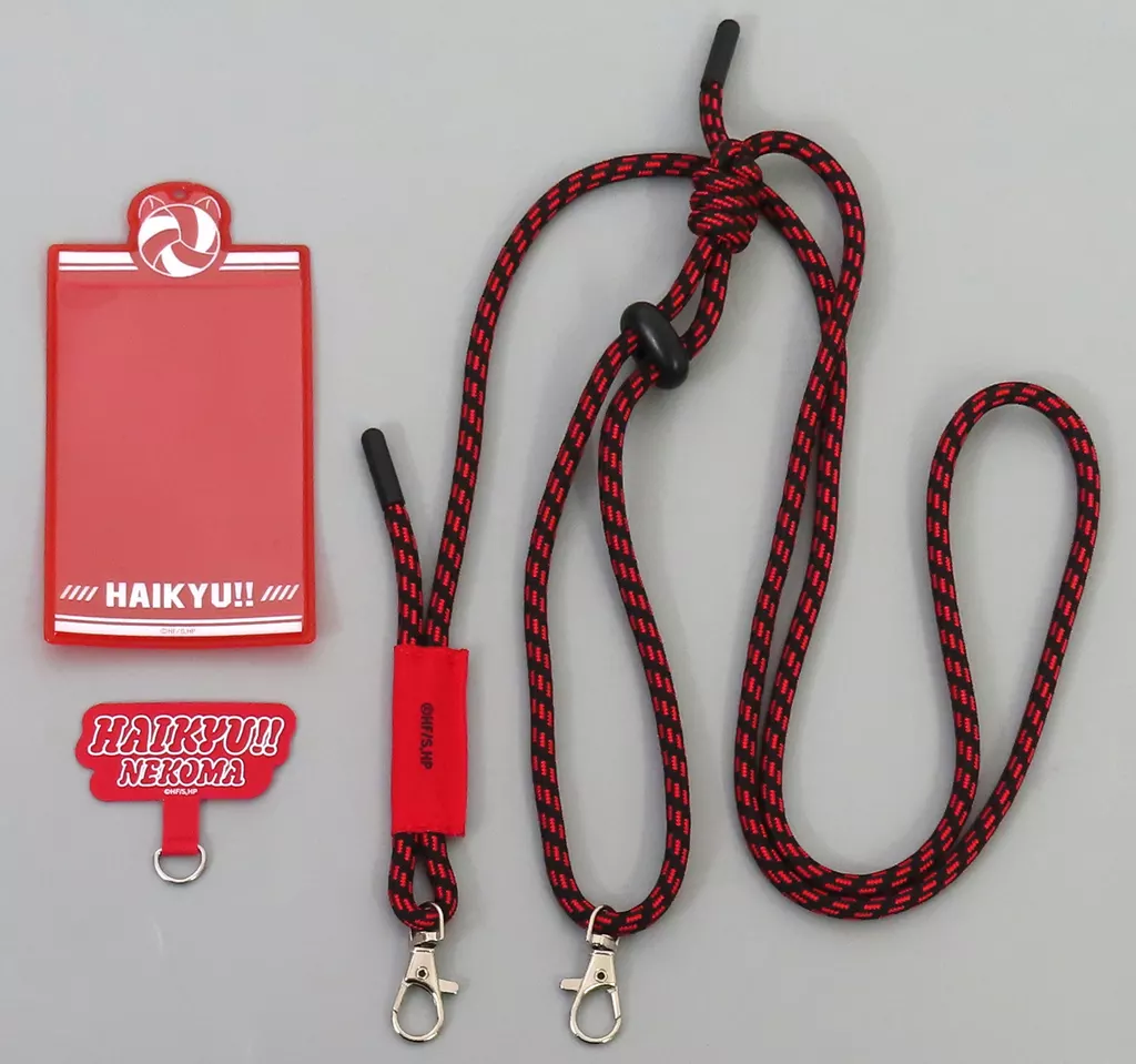 Strap Ongoma High School ticket case phone tab strap "Theatrical Haikyu ...