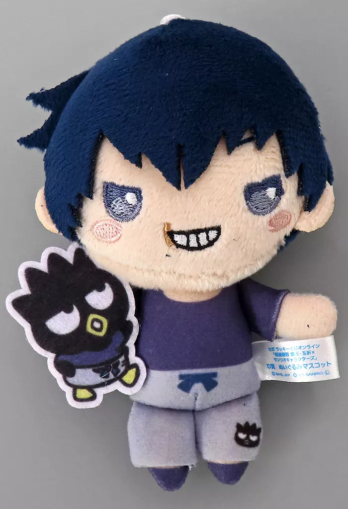 Key holder Jinji Fushiguro × Bad Badtz-maru Plush toy mascot "Sega ...