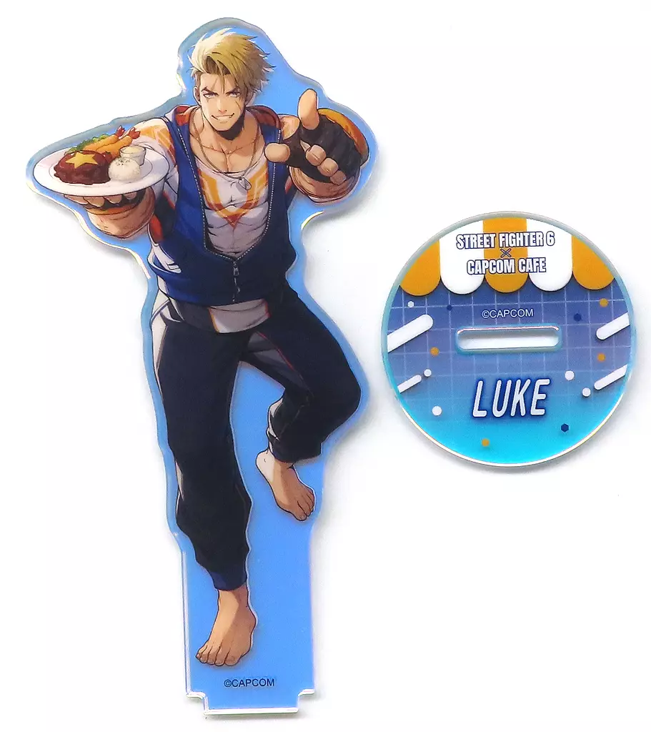 Acrylic Stand / Acrylic Panel Luke "STREET FIGHTER 6 ×CAPCOM CAFE Acrylic Stand" | Goods ...