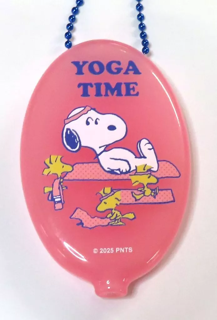 Snoopy & Woodstock (Yoga Time) "PEANUTS (Snoopy) Secret Rubber Coin ...