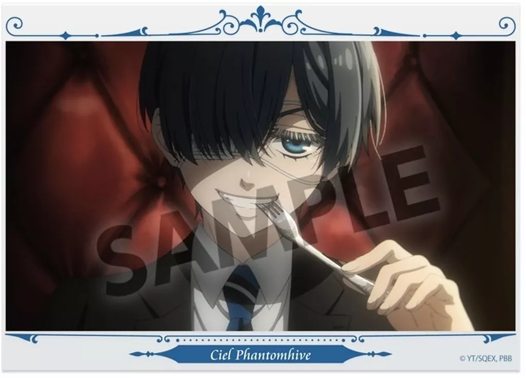 Acrylic Stand / Acrylic Panel Ciel Phantomhive A6 Visual Acrylic Plate ...