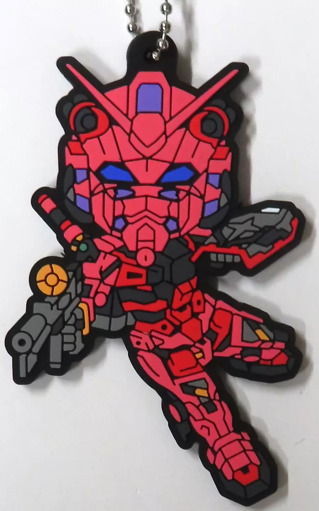 Red Gundam Mini Character Irazutore Shonzu Rubber Charm "Ichiban KUJI ...