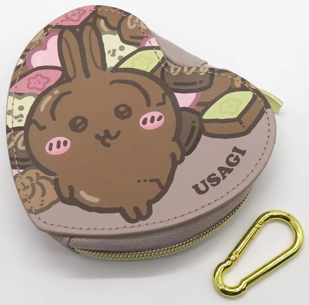 Rabbit Valentine's die-cut Pouch "A little cute little thing × ...
