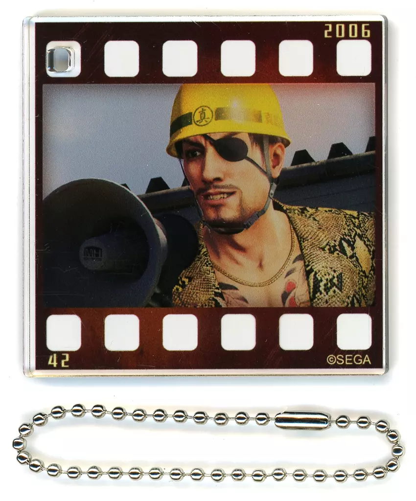 Goro Majima (2006) Film-style acrylic charm "Sega Lucky KUJI 『 YAKUZA ...