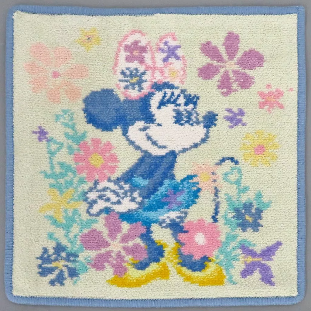 Minnie Mouse In My mily Handkerchief pale green x light blue "Disney x ...