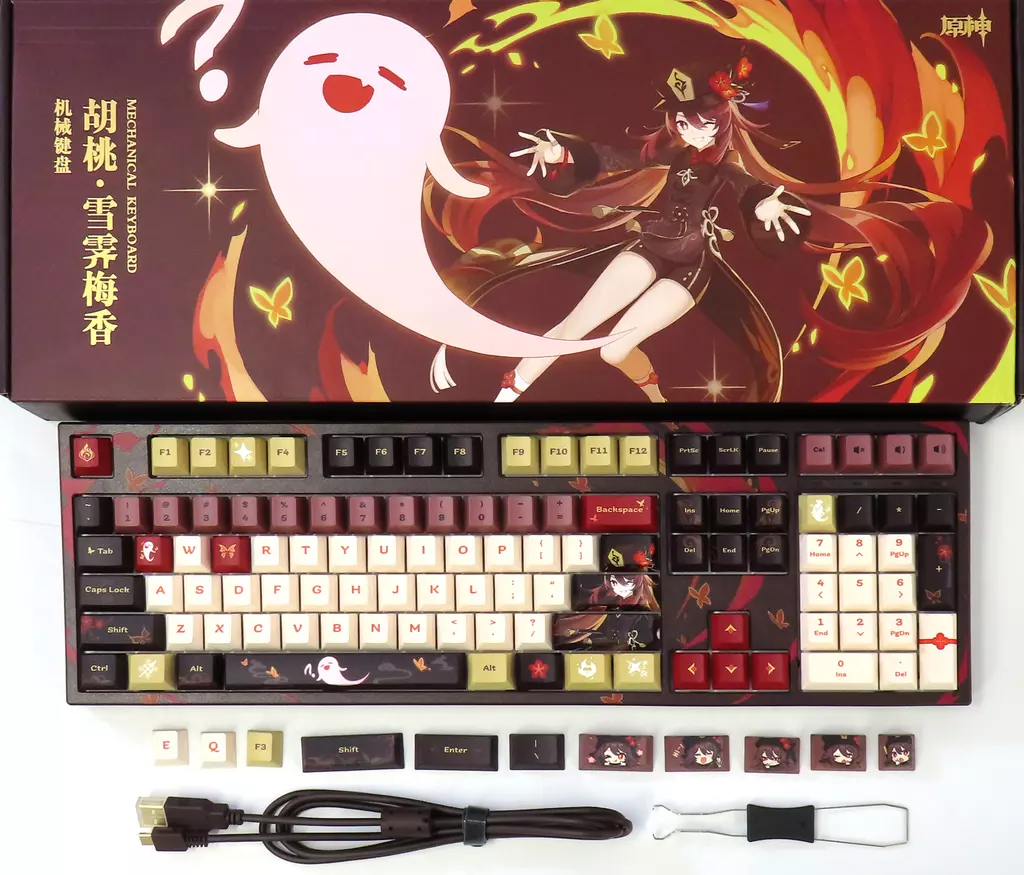 Kurumi (Yukiharu Baika) (108 keys / red axis) Mechanical keyboard ...