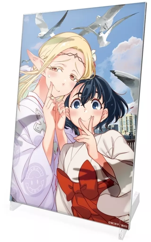 Elder & Koito (original version) Acrylic Art Stand Aozora Ver. "Edomae ...