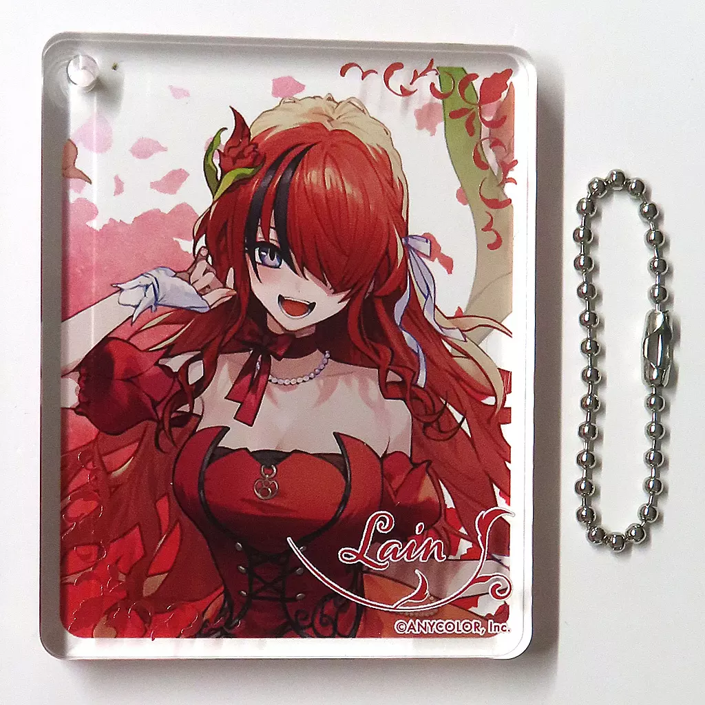Rain Patterson "Flower festival×animatecafe Trading CoLotta (Trading Acrylic Plate Keyholder ...