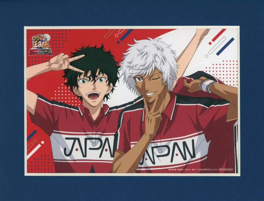 SYUJI TANEGASHIMA & Kiribaru Akaya A5 Character Fine Mat "Shin Tennis ...