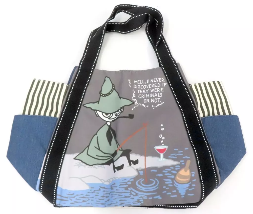 Fishing Snuffin Character Cuter Balloon Tote "Moomin" | Goods ...