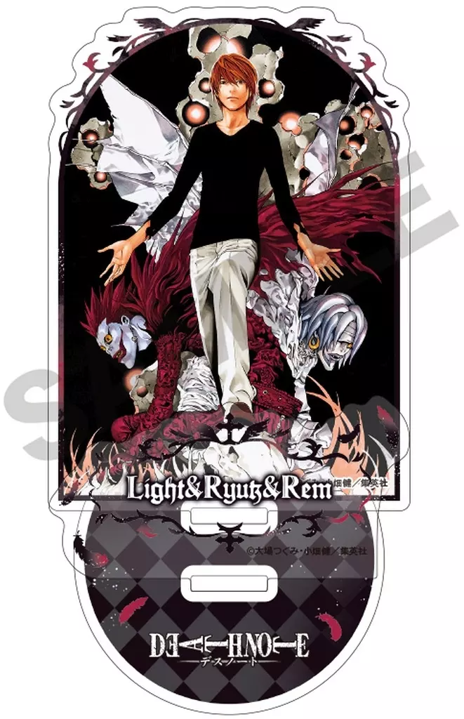 "DEATH NOTE" Acrylic Stand, Yokigetsu & Ryuku & Rem Diorama | Goods ...