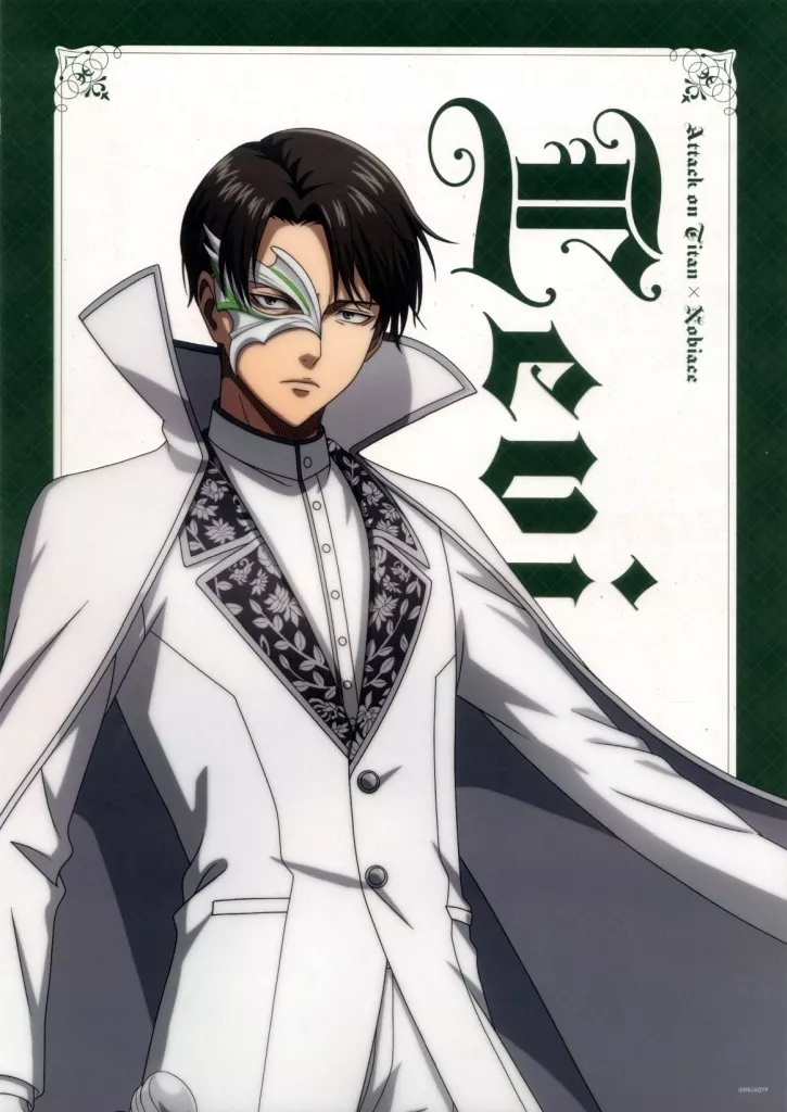 A3 Clear Poster : Captain Levi "Attack on Titan ×NOBIACE 3rd" | Goods ...