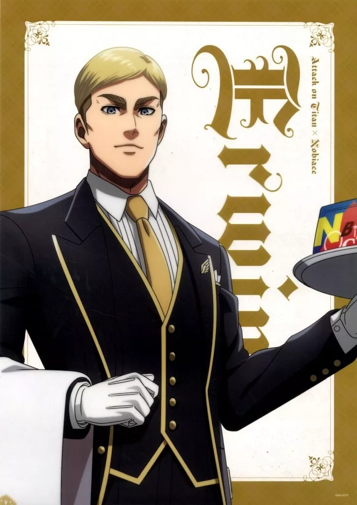 A3 Clear Poster Erwin Smith "Attack on Titan ×NOBIACE 3rd" | Goods ...