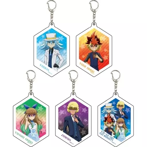 [Box] Acrylic Key Holder Yu-Gi-Oh! Go Rush! 03. Suit ver. Drawing ...