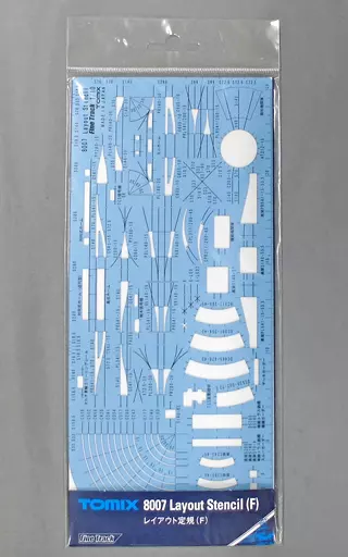 Railway model Layout Ruler [8007] | Toy Hobby | Suruga-ya.com