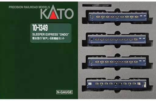 1/150 express train sleeping car Ondo 4 Ryo Additional Set (Special Project Item) [10-1349 ...
