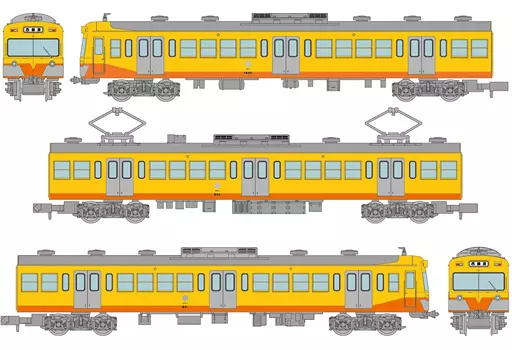 Railway model 1/150 Sangi Railway 801 series 801 sets consisting of 3 ...