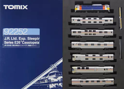 [Content difference] 1/150 JRE 26 series Limited Express train with sleeping berths Cassiopeia ...