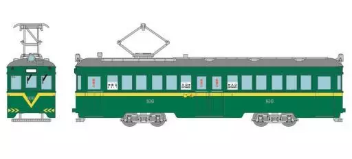 1/150 Hankai Tramway MO 161 No. 166 Vehicle Star "Railway Collection ...