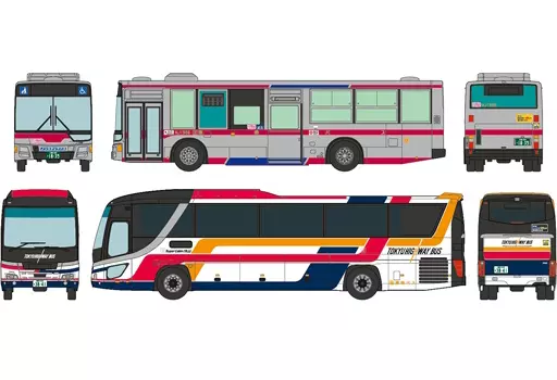 1/150 Tokyu Bus (30th anniversary of establishment) 2 sets "The Bus ...
