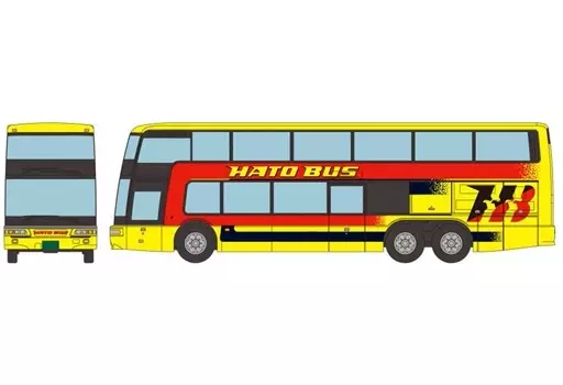 1/150 Hato Bus (Tokyo) "The Bus Collection Mitsubishi Fuso Aero King ...