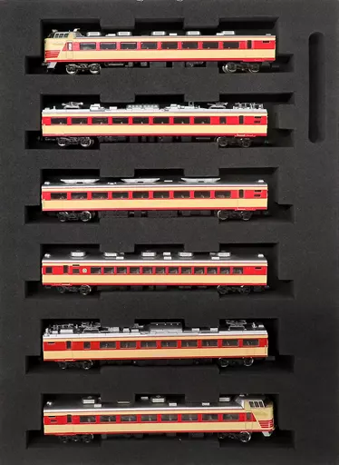 Railway model [Damaged / Out of box] 1/150 485 series limited express train 6-car set | Toy ...