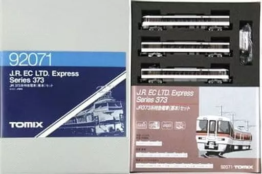 Railway model [Box and accessories missing] 1/150 JR 373 series limited express train basic set ...