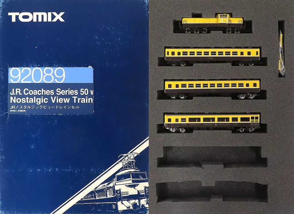 Railway model [Damaged goods] 1/150 JR Nostalgic View Train Set (4-car ...