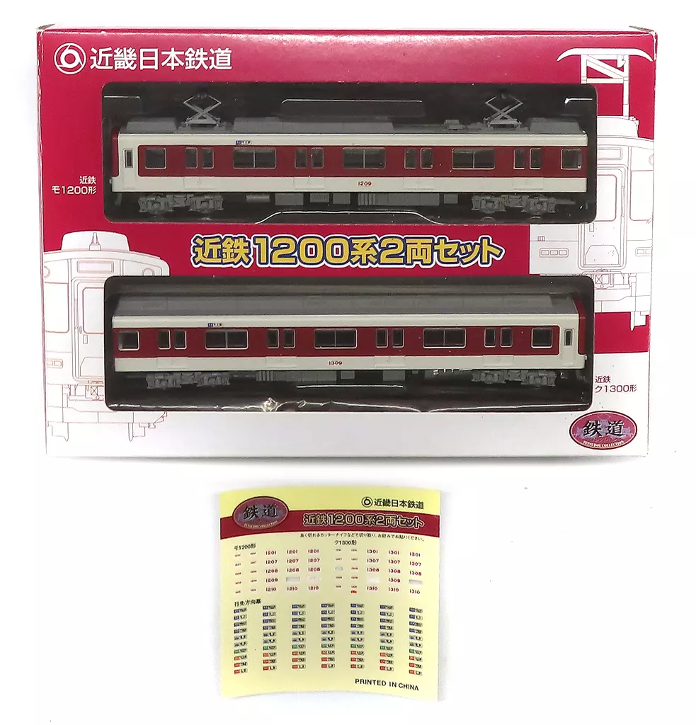 [Attached Parts Used / Parts Replaced] 1/150 Kintetsu 1200 series 2-car set' Railway Collection ...