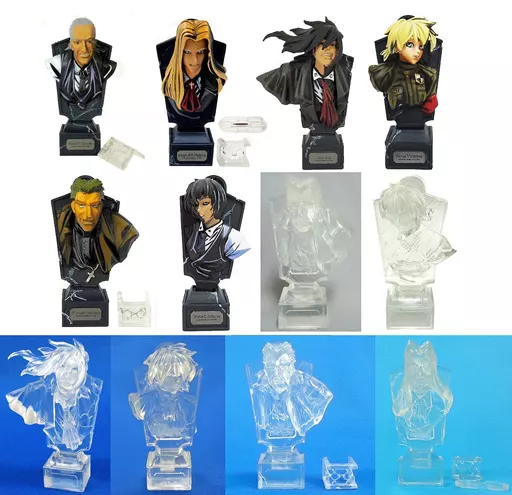 Trading figure 12 kinds set "HELLSING Helsing Capsule Figure Bust Up ...